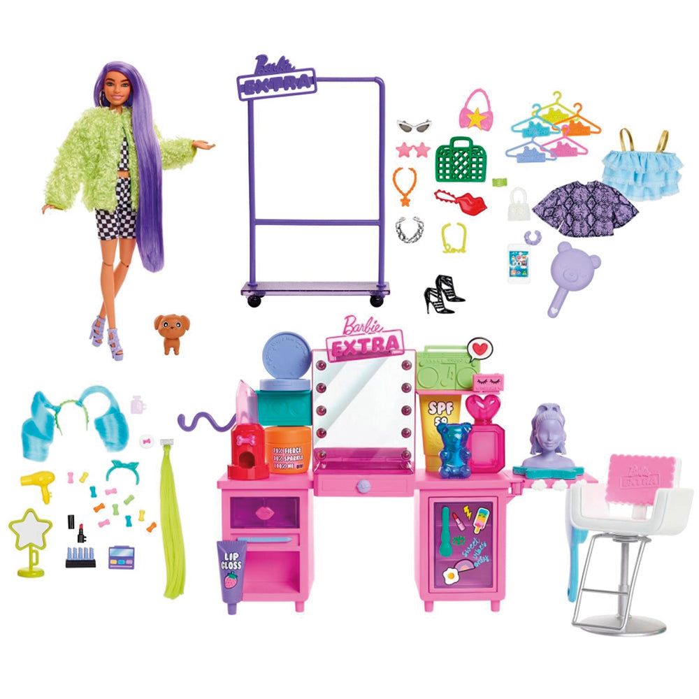 Muñeca Barbie Extra Tocador Fashion – OrejitaStore
